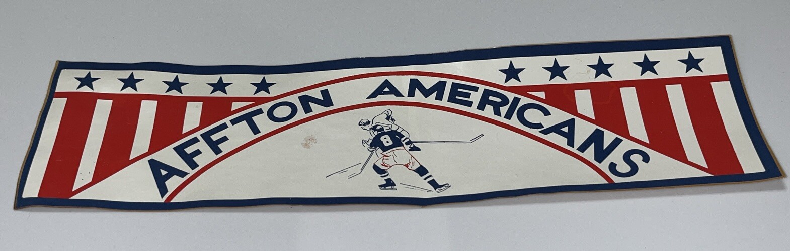 Affton Americans Ice Hockey Bumper Sticker New Vintage Collectable St ...