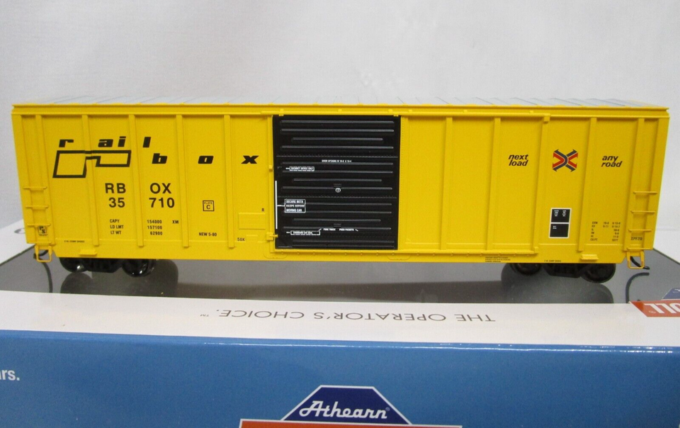 Athearn HO Scale RBOX Railbox 50' PS 5277 Box Car NOS | eBay