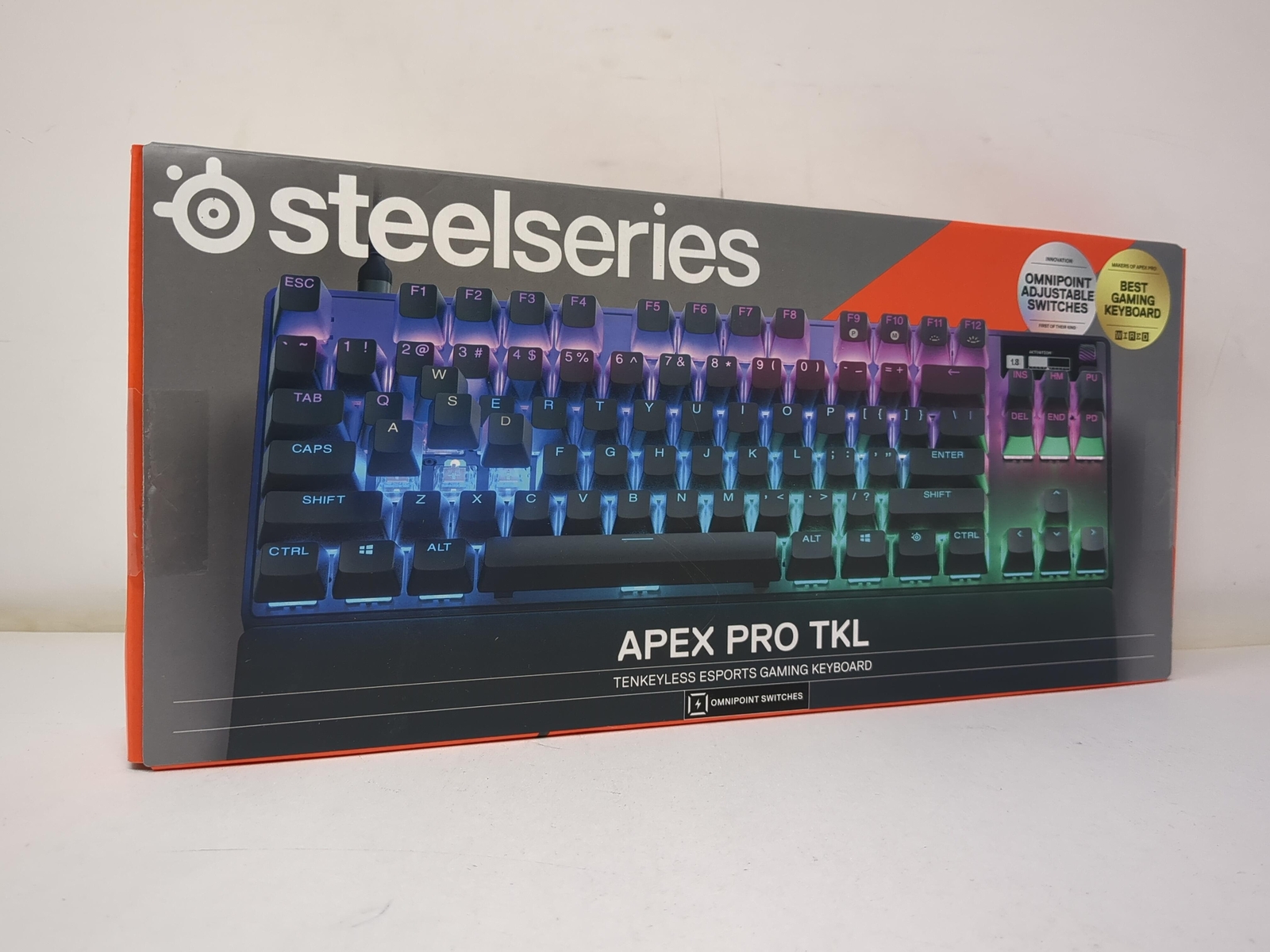 Steelseries Apex Pro Tkl Hypermagnetic Gaming Keyboard - Adjustable ...