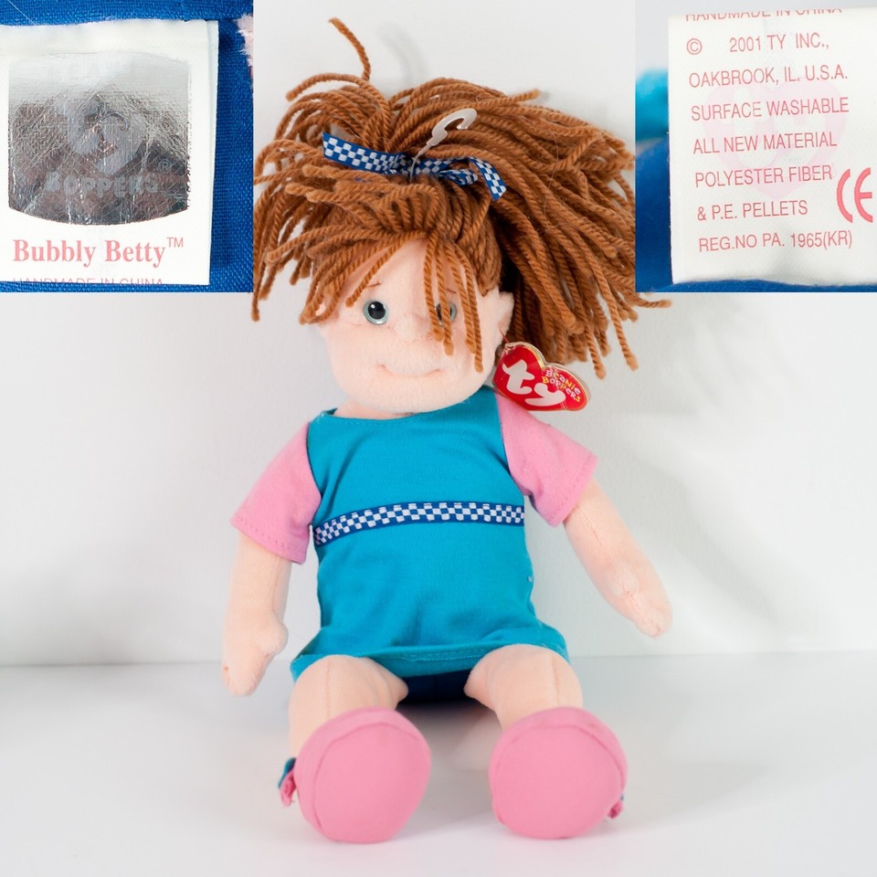 Ty Beanie Boppers Dolls Lot of 8 Vintage Plush Toy | eBay