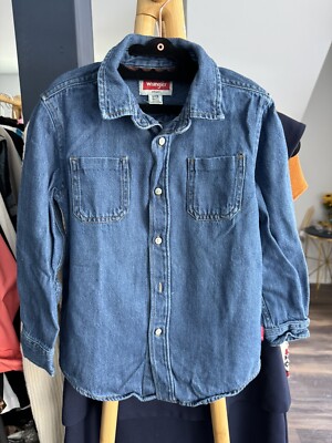 Wrangler Button Up Kids Size 6/7 | eBay