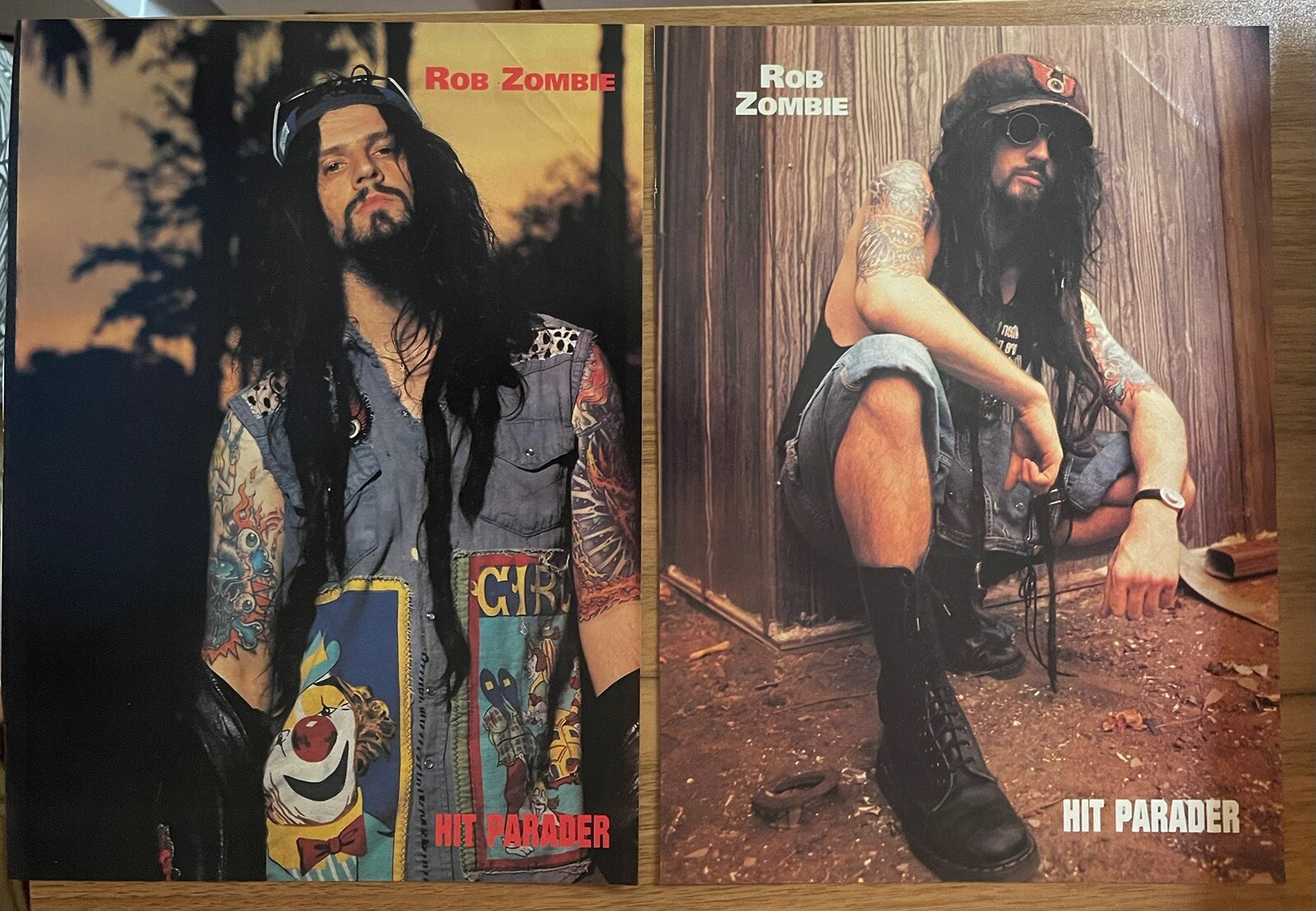 Vintage Lot of 2 Rob Zombie Magazine Pinups | eBay