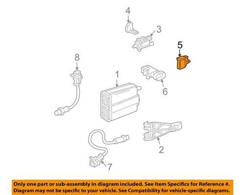 GM OEM-Vapor Canister Vent Valve Control Solenoid 25950499 | eBay