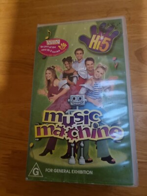 Hi 5 - MUSIC MACHINE - VHS | eBay Australia