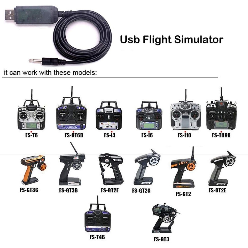 Flysky Flight Simulator SM100 RC Flight Simulator Flysky Flight ...