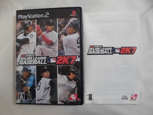 PlayStation2 -- MAJOR LEAGUE BASEBALL 2K7 -- PS2. JAPAN GAME. 49414 | eBay