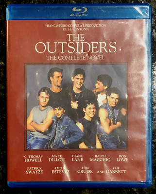 The Outsiders: the Complete Novel (Blu-ray, 1983) Francis Ford Coppola ...