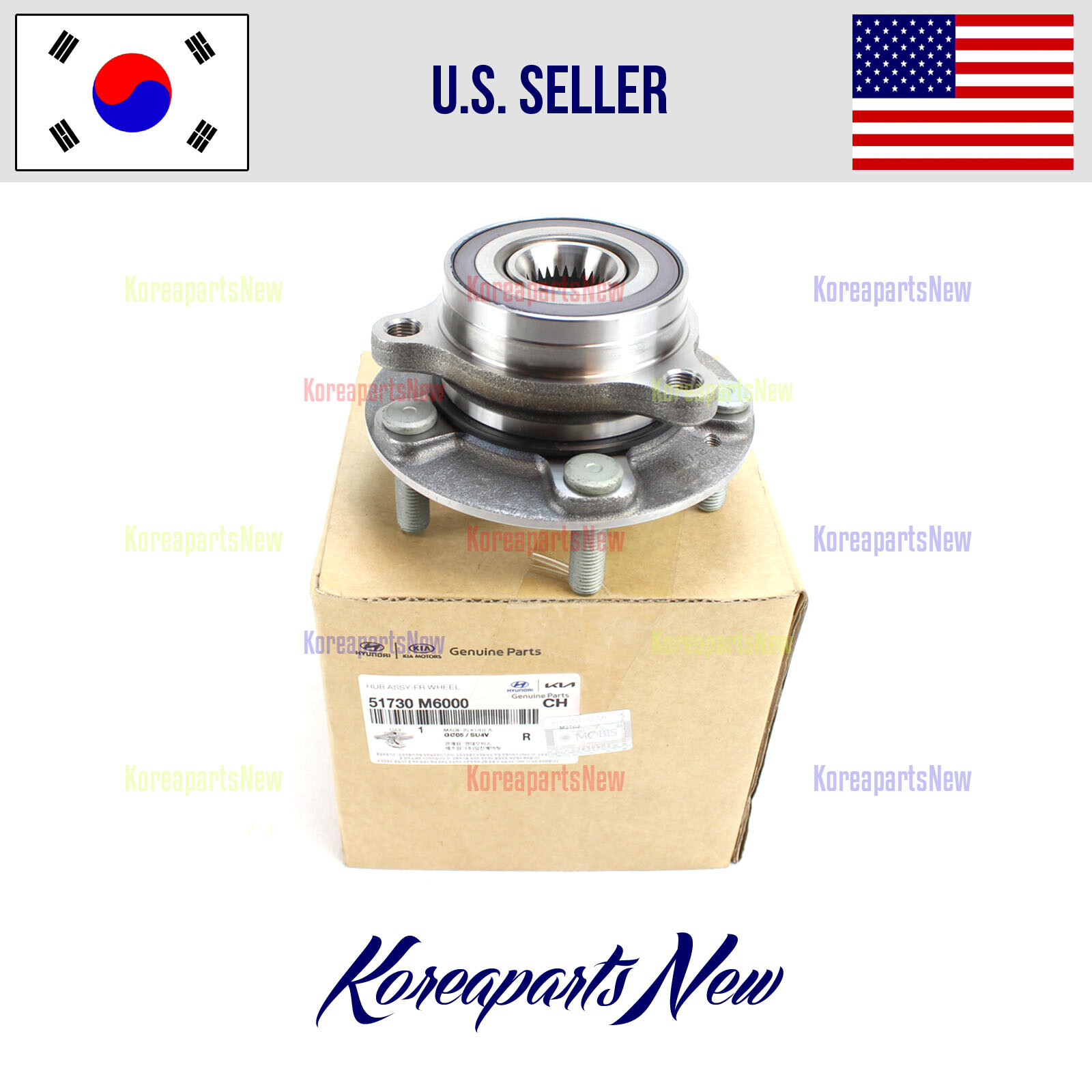FRONT Wheel Hub Bearing 51730M6000 ⭐OEM⭐ Elantra 2021-2023 Kia Forte ...