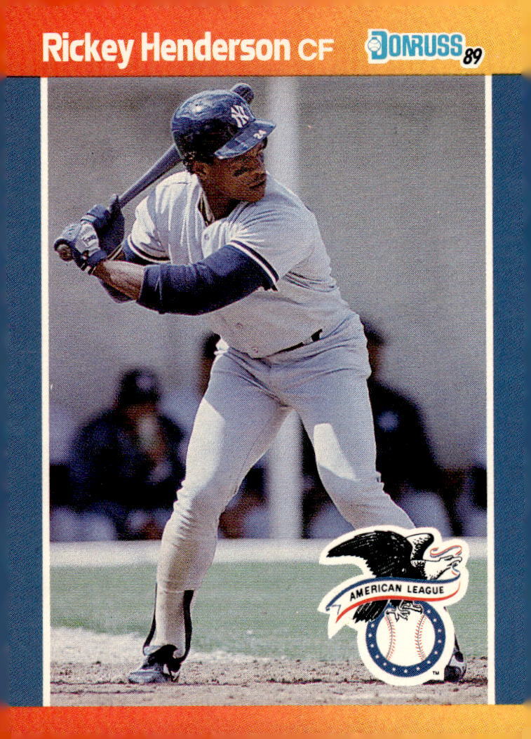 1989 Donruss All-Stars #4 Rickey Henderson | eBay