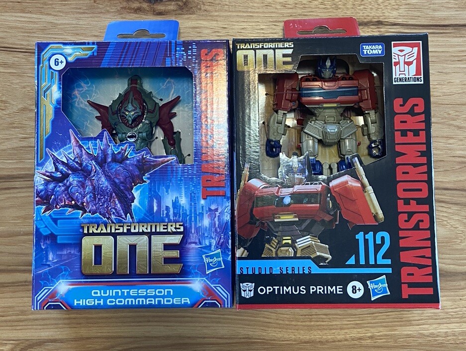 NEW Transformers One QUINTESSON & Studio Series 112 Deluxe Class ...