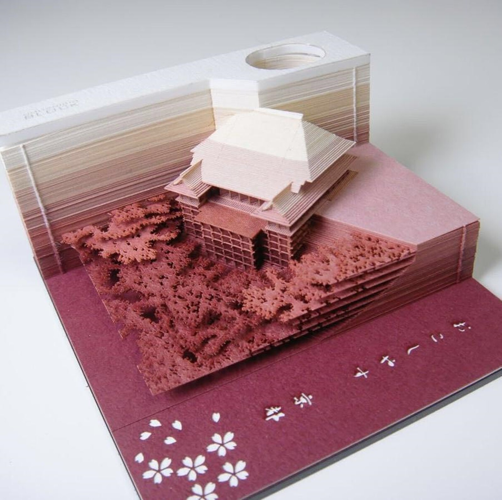 OMOSHIROI BLOCK SHAPE Kyoto Kiyomizudera HANA Memo Pad Note Japan | eBay
