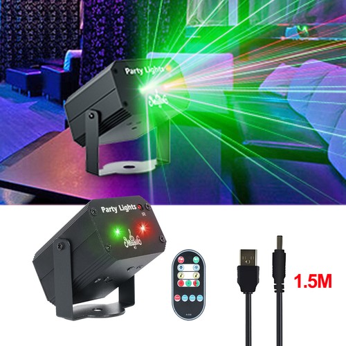 1024 Pattern Projector Lights RGB LED Laser Stage Light Concert Party ...