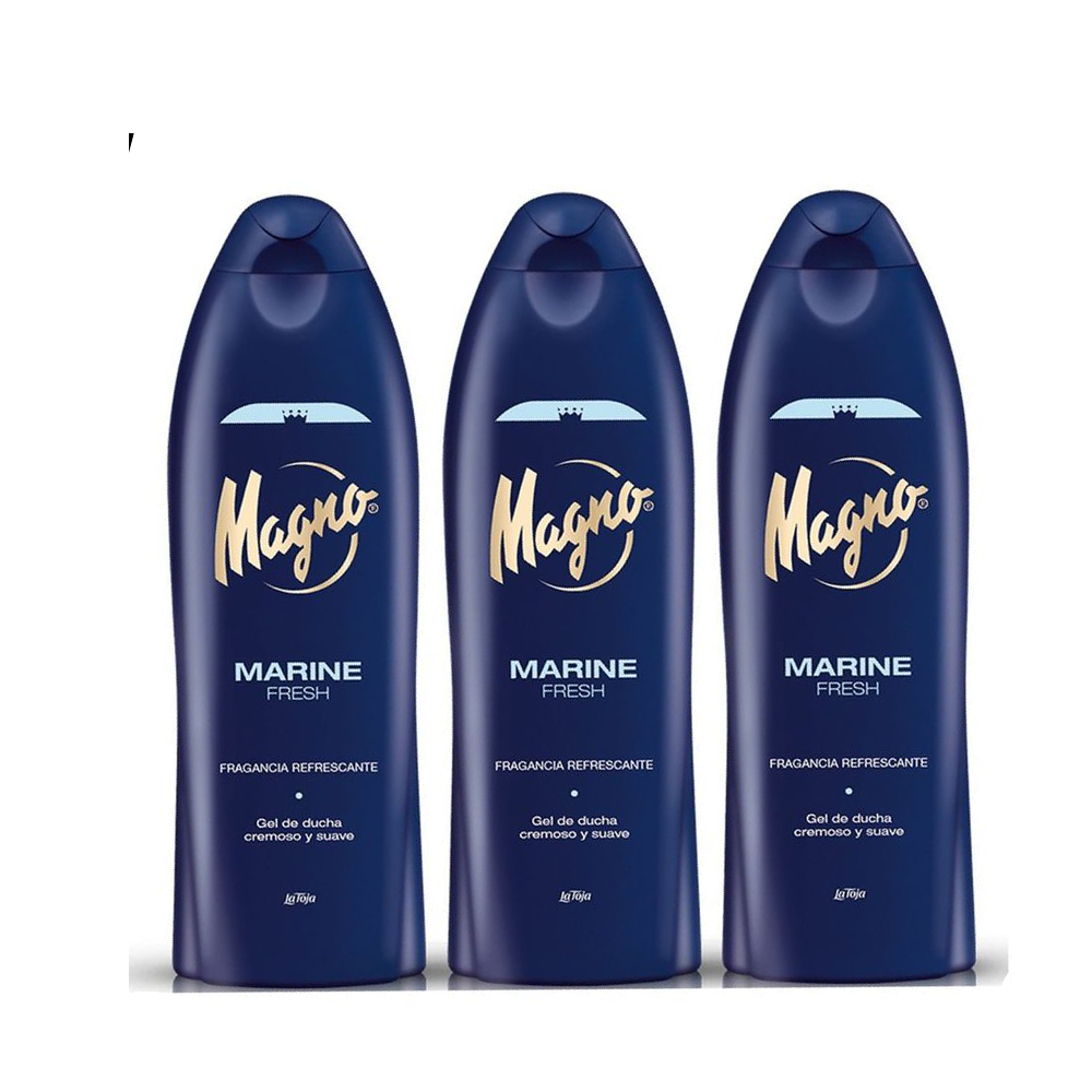 Magno Shower Gel Marine Fresh 550 ml (Pack of 3) | eBay