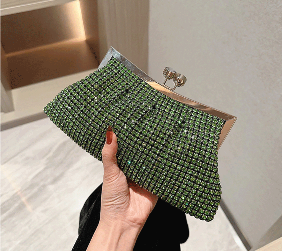 Crystal Women Evening Clutches Wedding Party Handbag Clutch Purse ...