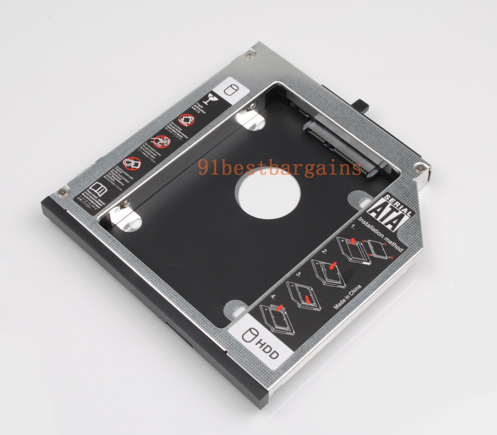 New 2nd SATA Hard Drive Caddy 12.7mm for Lenovo Thinkpad T420 T420i ...