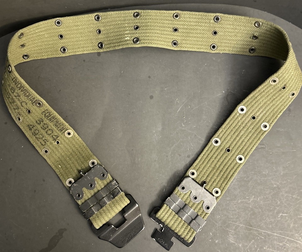 RARE! UNISSUED! Vietnam US Army M1967 Equipment Belt w/Davis Buckle 39 ...
