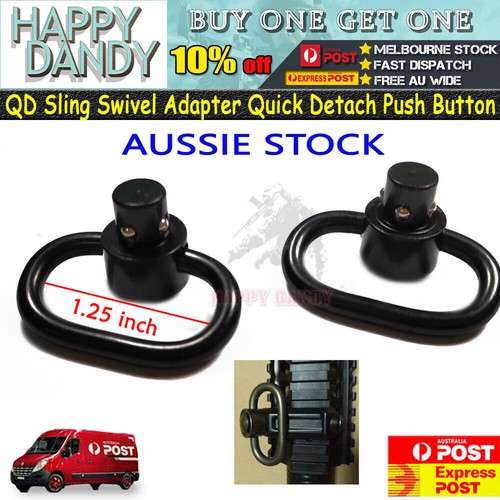 QD Mount Sling Swivel Adapter Quick Release Detach Buckle Heavy Duty ...