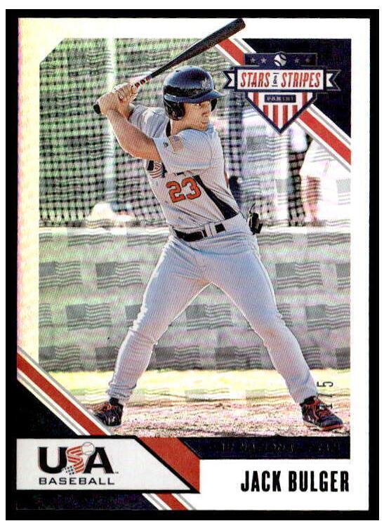 2020 Panini USA Baseball Stars & Stripes - Jack Bulger #37 Longevity ...