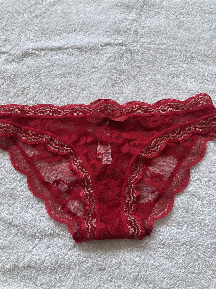 LOT OF 3 Victoria's Secret Cheekini Womens Underwear Sexy Size S Brand ...