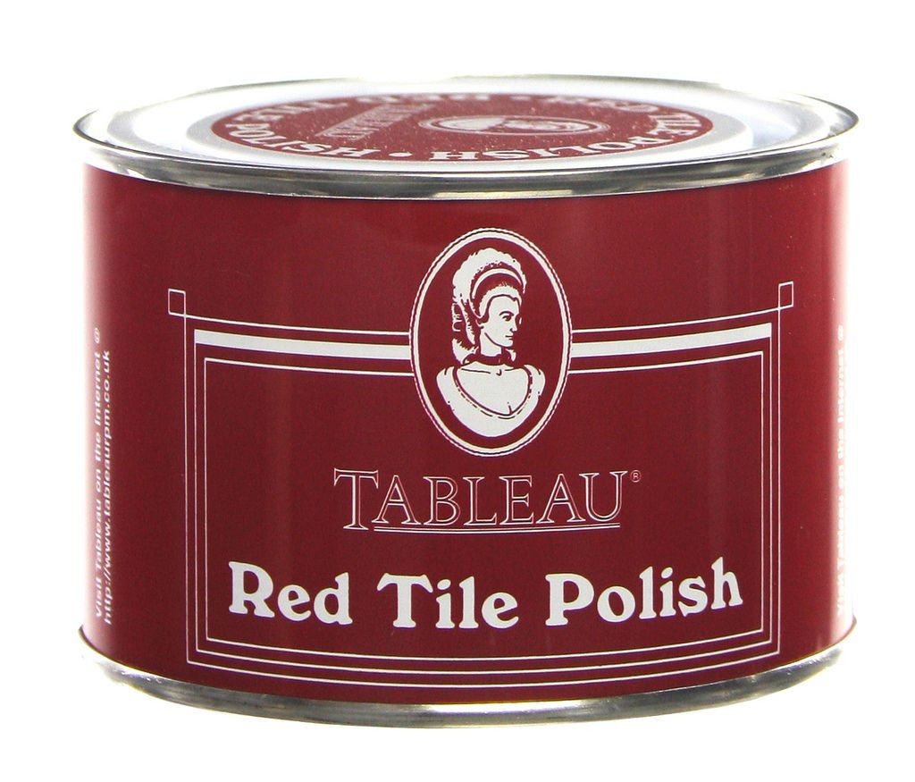 Tableau Cardinal Red Wax Tile Polish 150ml Restores Brick Tile ...