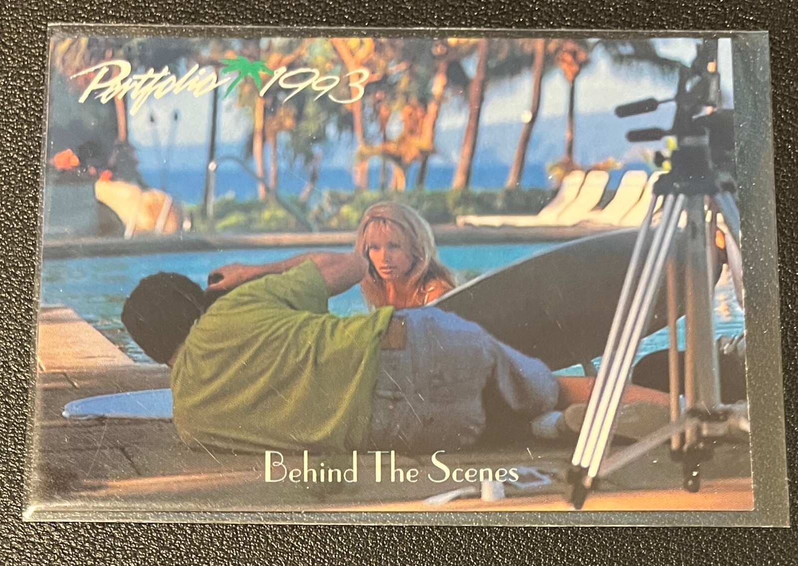 1993 Portfolio Swimsuit Card Bikini Model #91 KELLY EMBERG | eBay