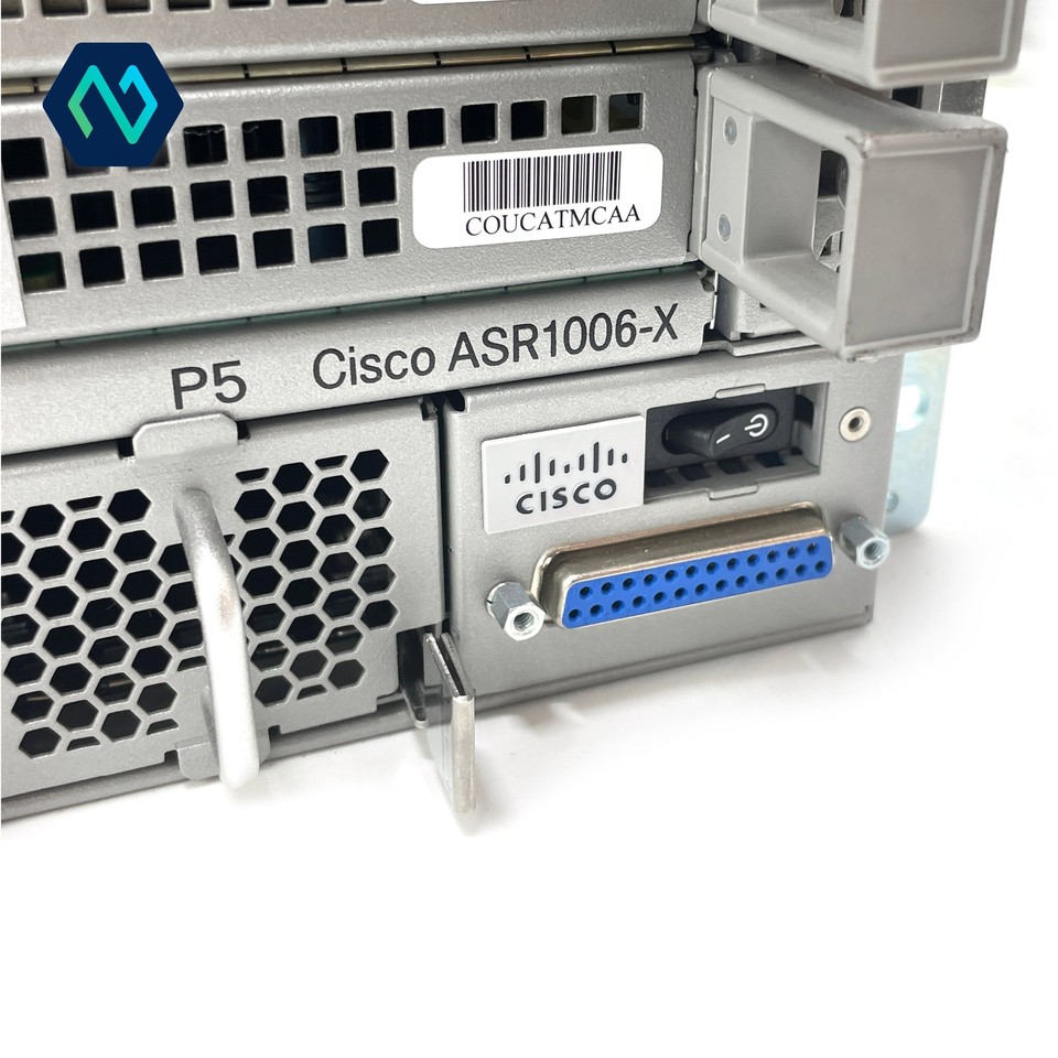 CISCO ASR1006-X ASR1006-X w/ 2 x ASR1000X-AC-1100W & Rack Mounts - only ...