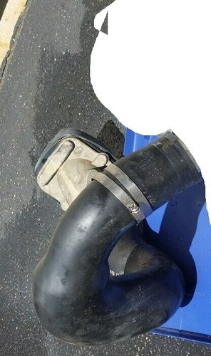Yamaha GP800 GP760 EXHAUST OUTLET HOSE AND OUTLET PIPE FITTING thru ...