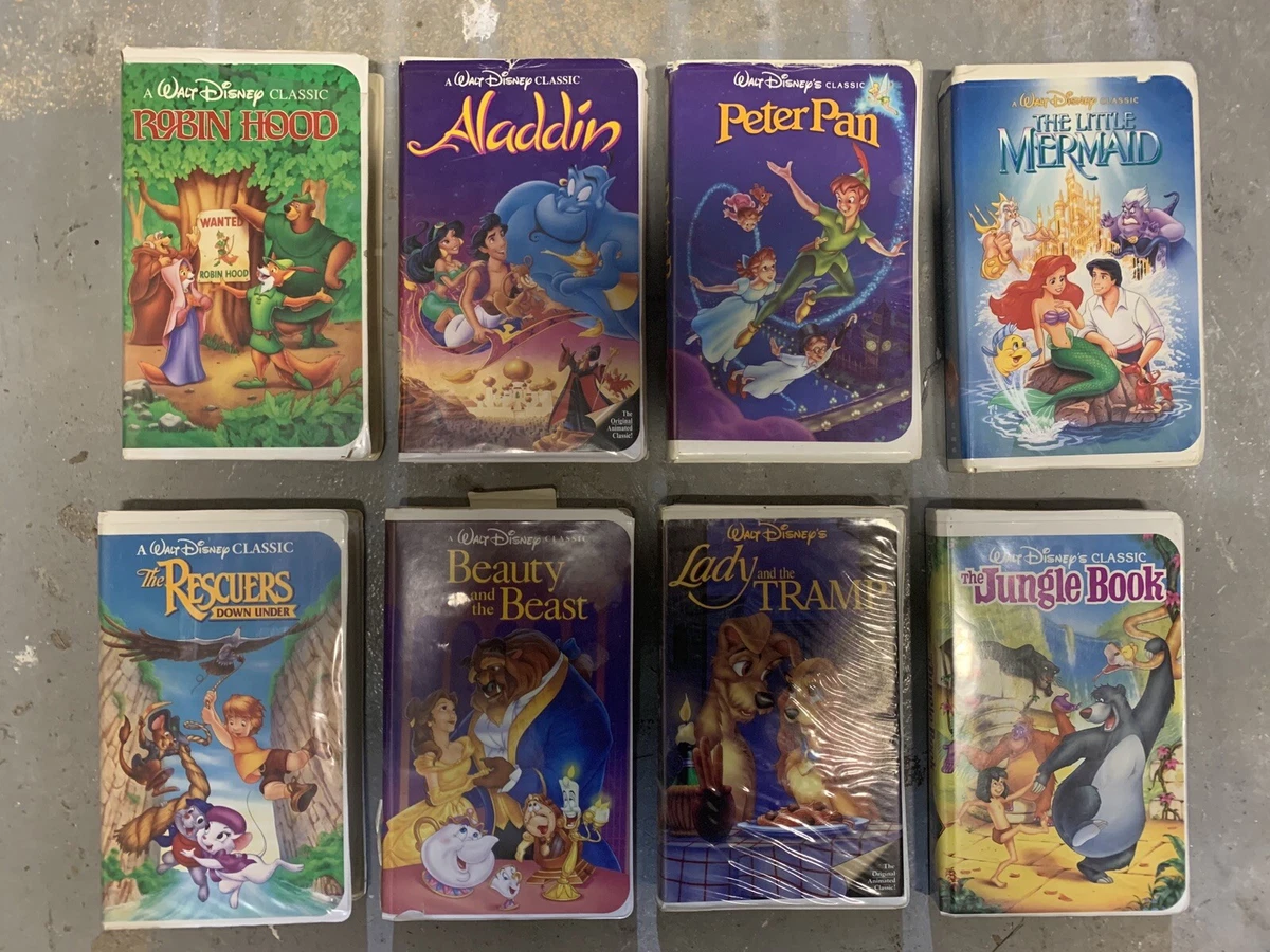 10 Classic Walt Disney VHS Tapes From The Collectible, 57% OFF