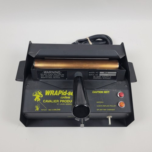 Cavalier WRAPid-Seal II Shrink Wrap Machine Roller Rapid Sealer Tested ...