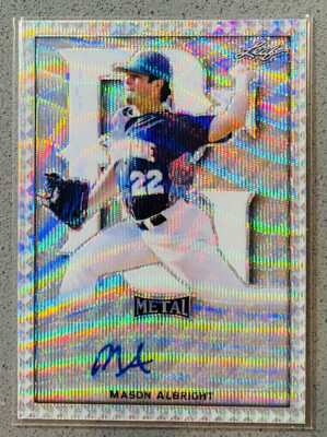 2020 Leaf Metal All-American #BA-MBA1 Mason Albright /12 Wave Perfect ...