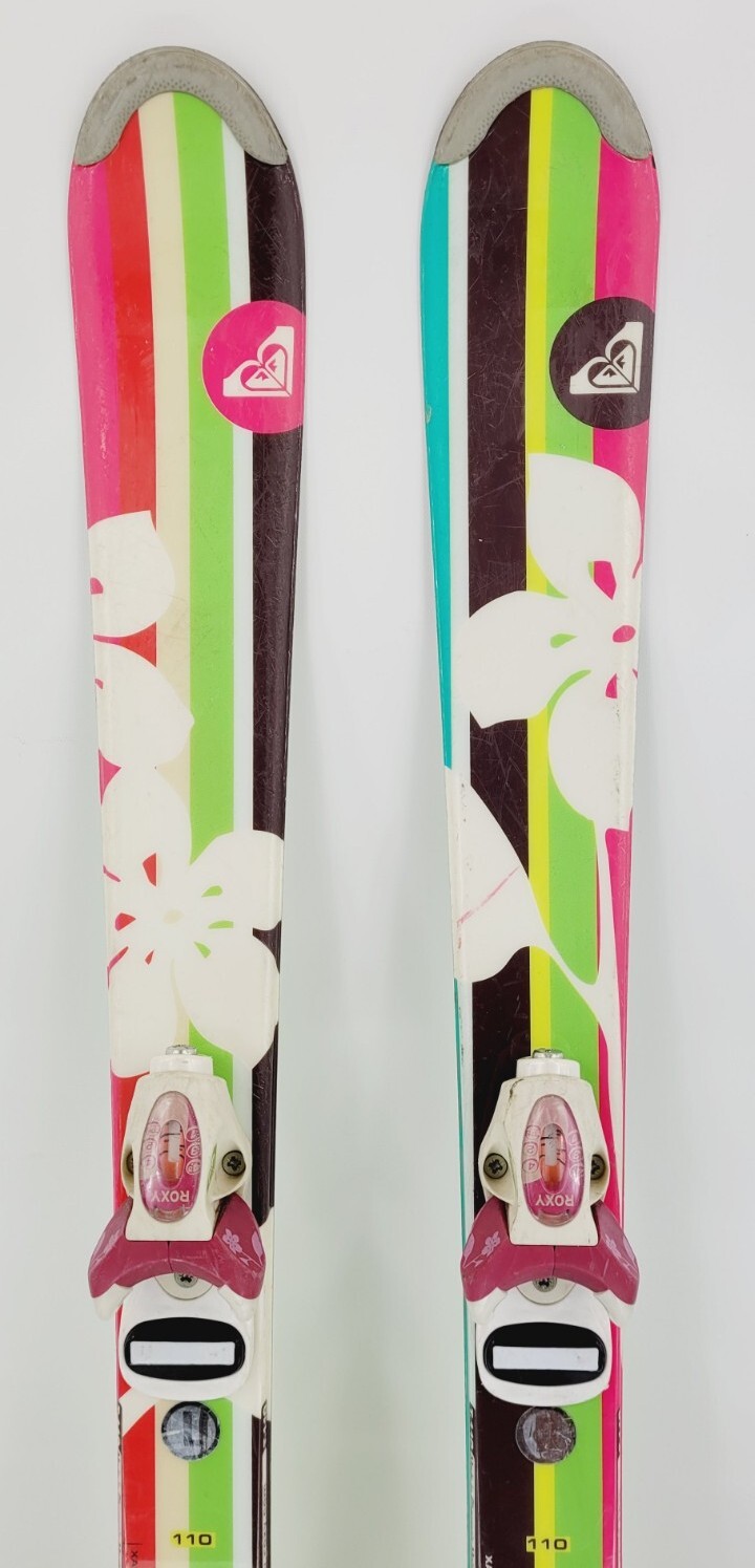 Roxy Hibiscus 110cm Skis w/ Roxy Bindings | eBay