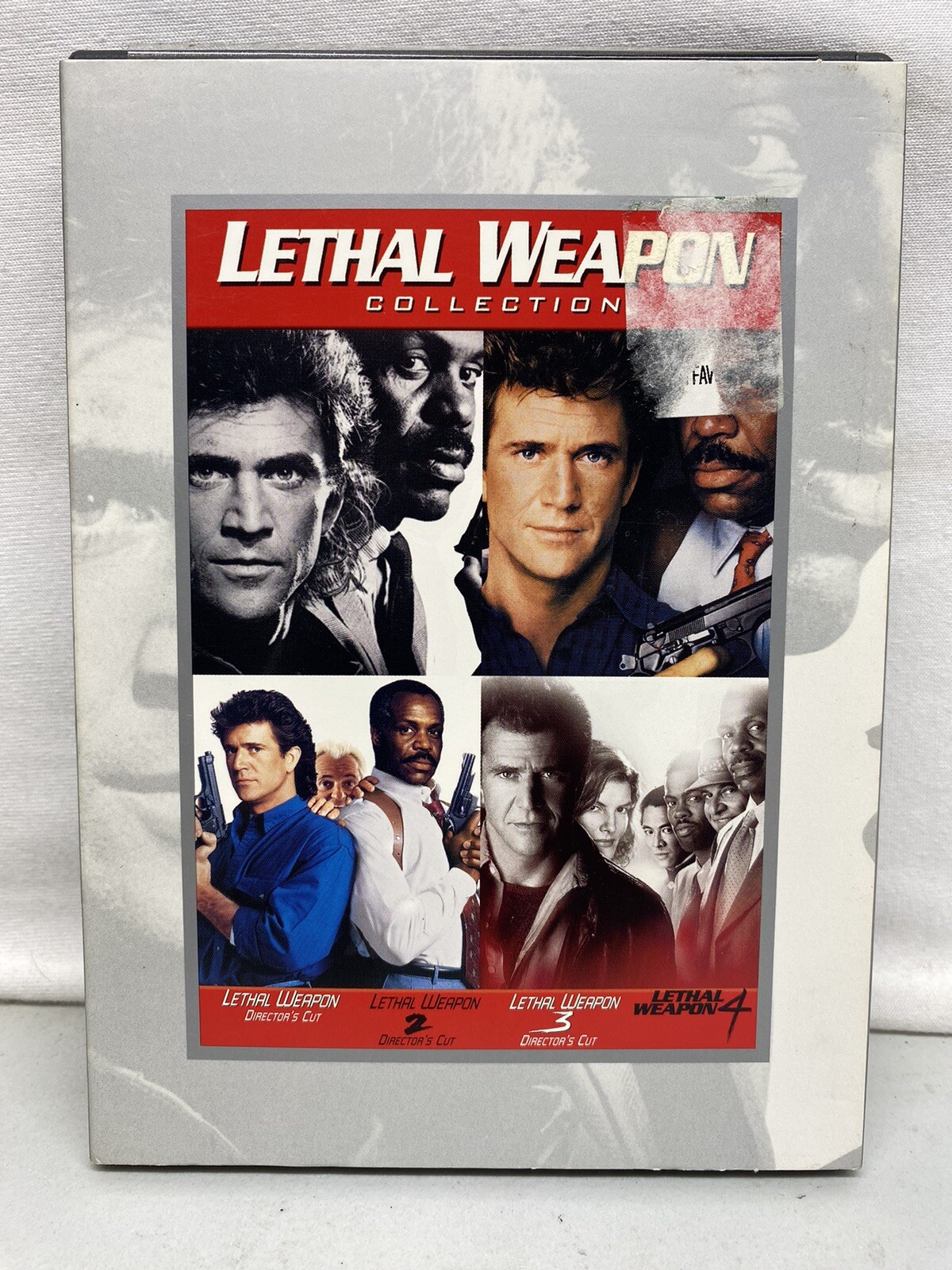 4 Film Favorites: Lethal Weapon DVD Collection Inc Directors Cut ...