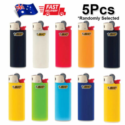 5Pcs Small BIC MINI Lighter Disposable Lighter Gas Tobacco Cigarette ...