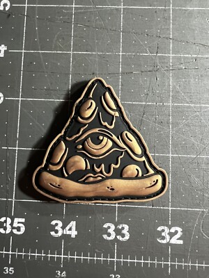 New AUTHENTIC RTP ROOM TEMP TEMPERATURE PIZZA Bronze PVC PATCH | eBay