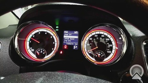 2013 Dodge Durango 3.6L Speedometer Instrument Guage Cluster 91562 ...