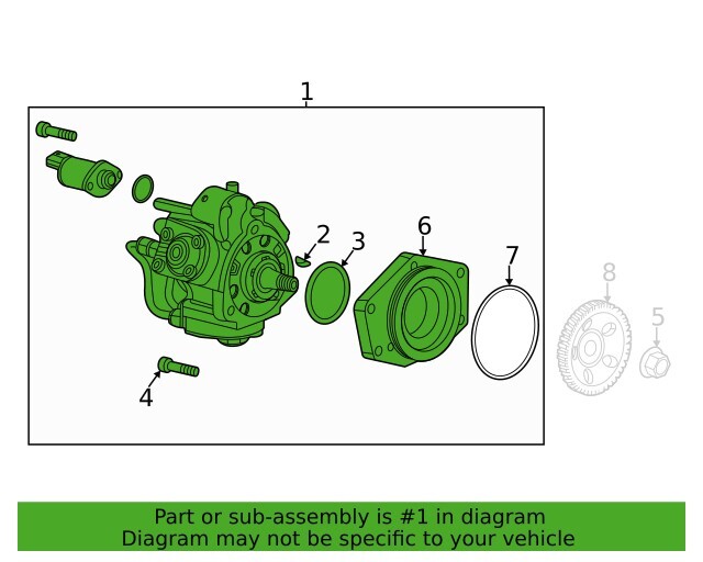 NEW OEM 2017-2022 Duramax Fuel Injection Pump - GM (12701094) | eBay