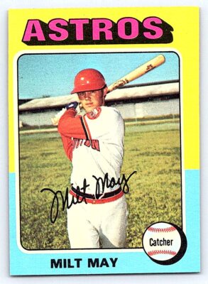 Milt May 1975 Topps #279 - Please see pics for cond. | eBay