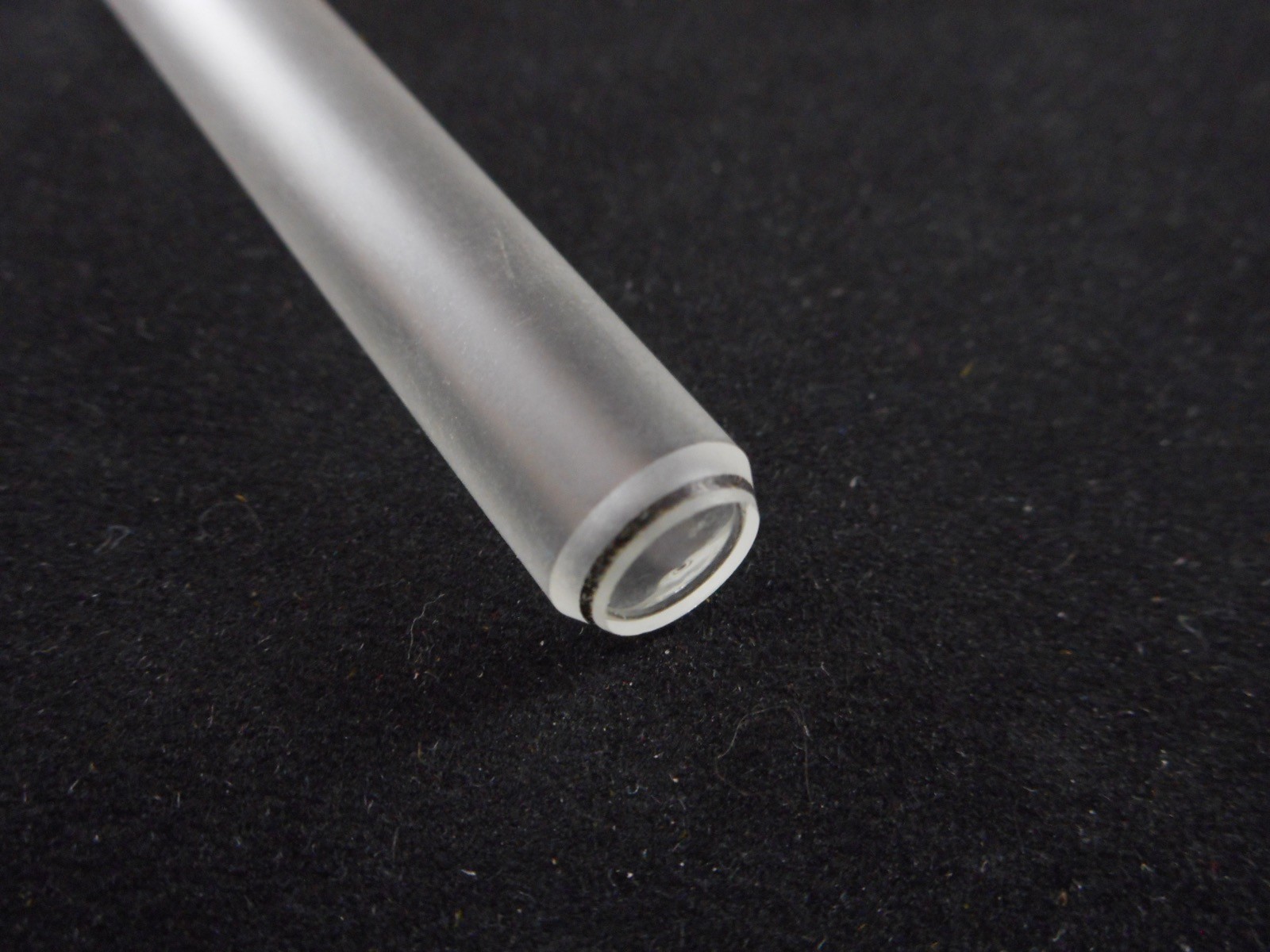 Lab Glass Reusable Syringe Replacement Plunger 8.9mm OD x 50mm Internal ...