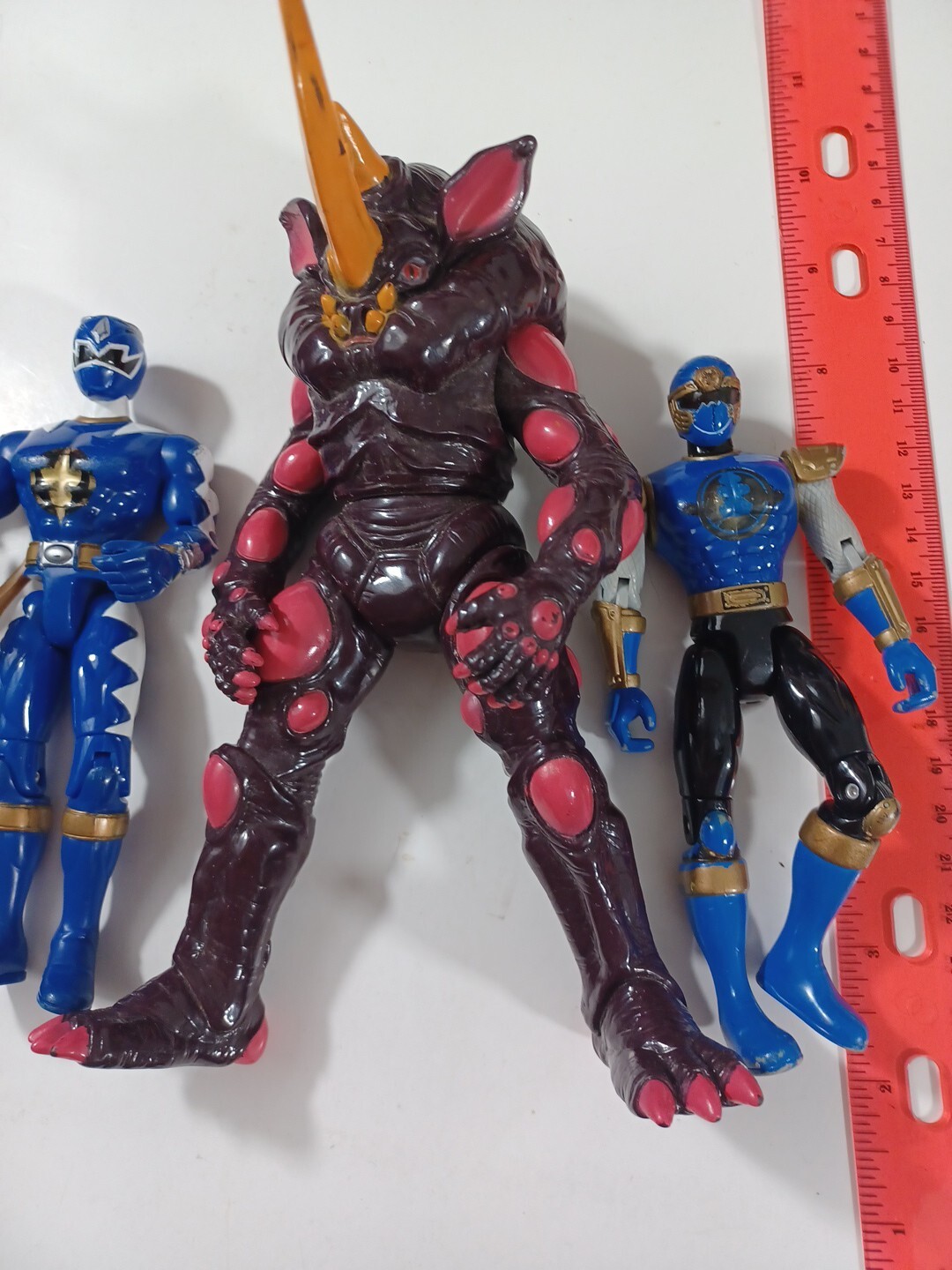 Bandai Mighty Morphin Power Rangers Rhino Blaster 7" Vintage Plus ...