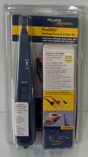 NEW Fluke Networks Pro3000™ Tone Generator And Probe Kit | eBay
