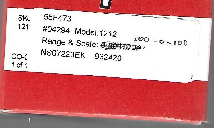 Simpson Range & Scale DC Microampheres Meter 1212 NEW IN BOX | eBay