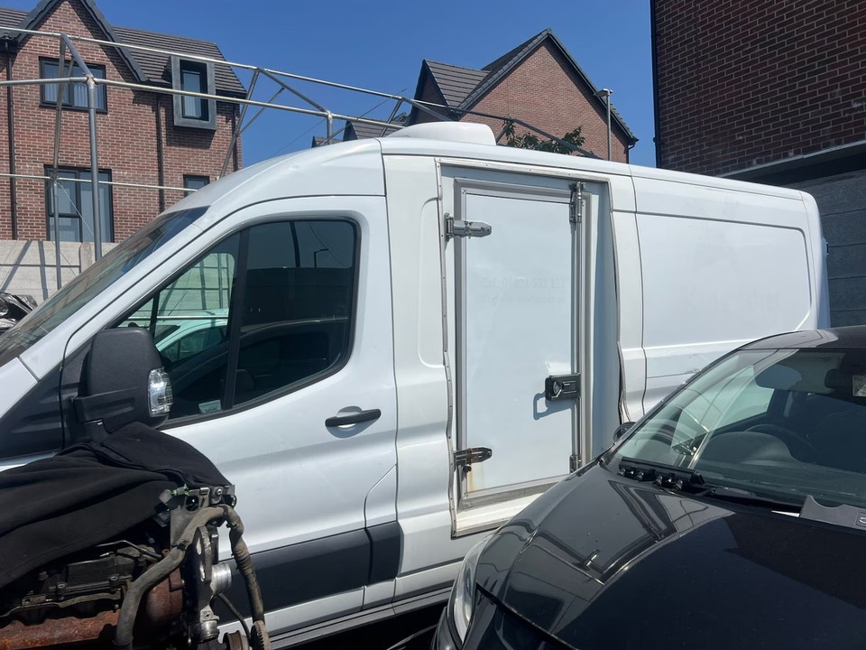 2019 FORD TRANSIT LWB FRIDGE VAN EURO 6 NO ENGINE OR GEARBOX PRICE PLUS ...