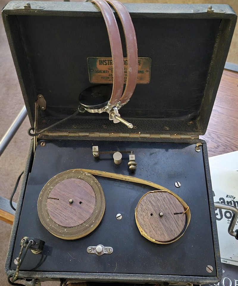 Instructograph Railway Morse Code Trainer/headset | eBay