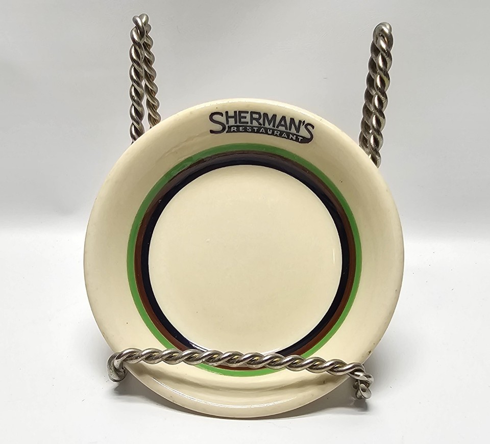 Carr China Glo-Tan Sherman's Restaurant Bowl. Hotel Ware Restaurant ...