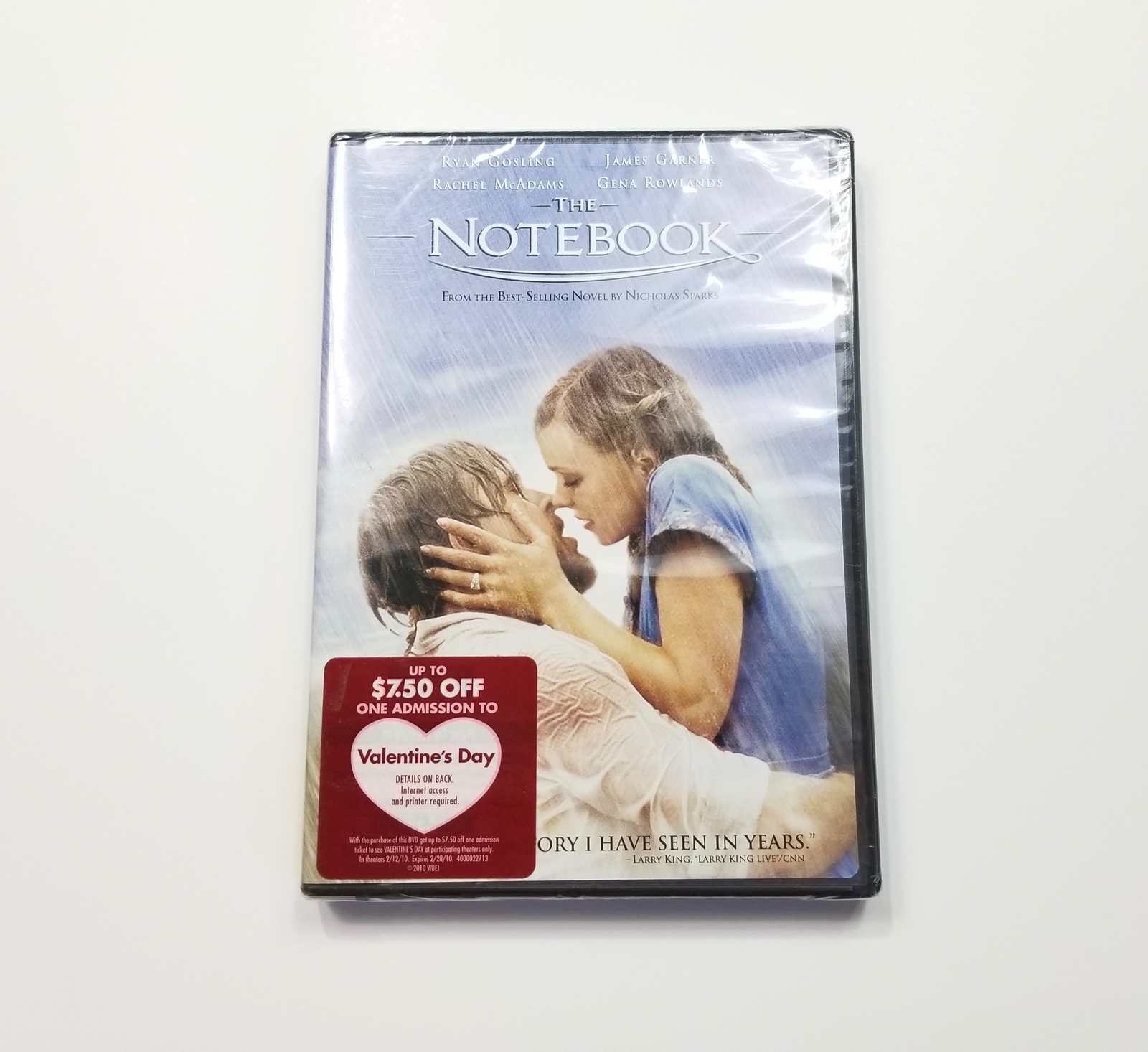 The Notebook DVD Movie Ryan Gosling Rachel McAdams James Garner New ...