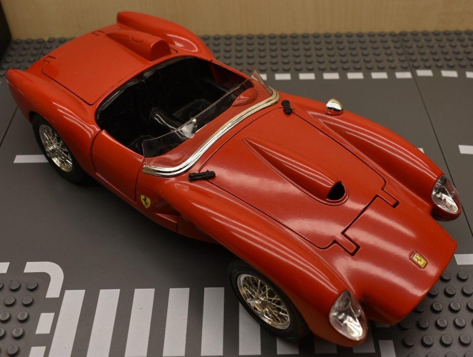 1 18 Ferrari Race Car Racing Racer 24 LeMans Custom Built Metal Body ...