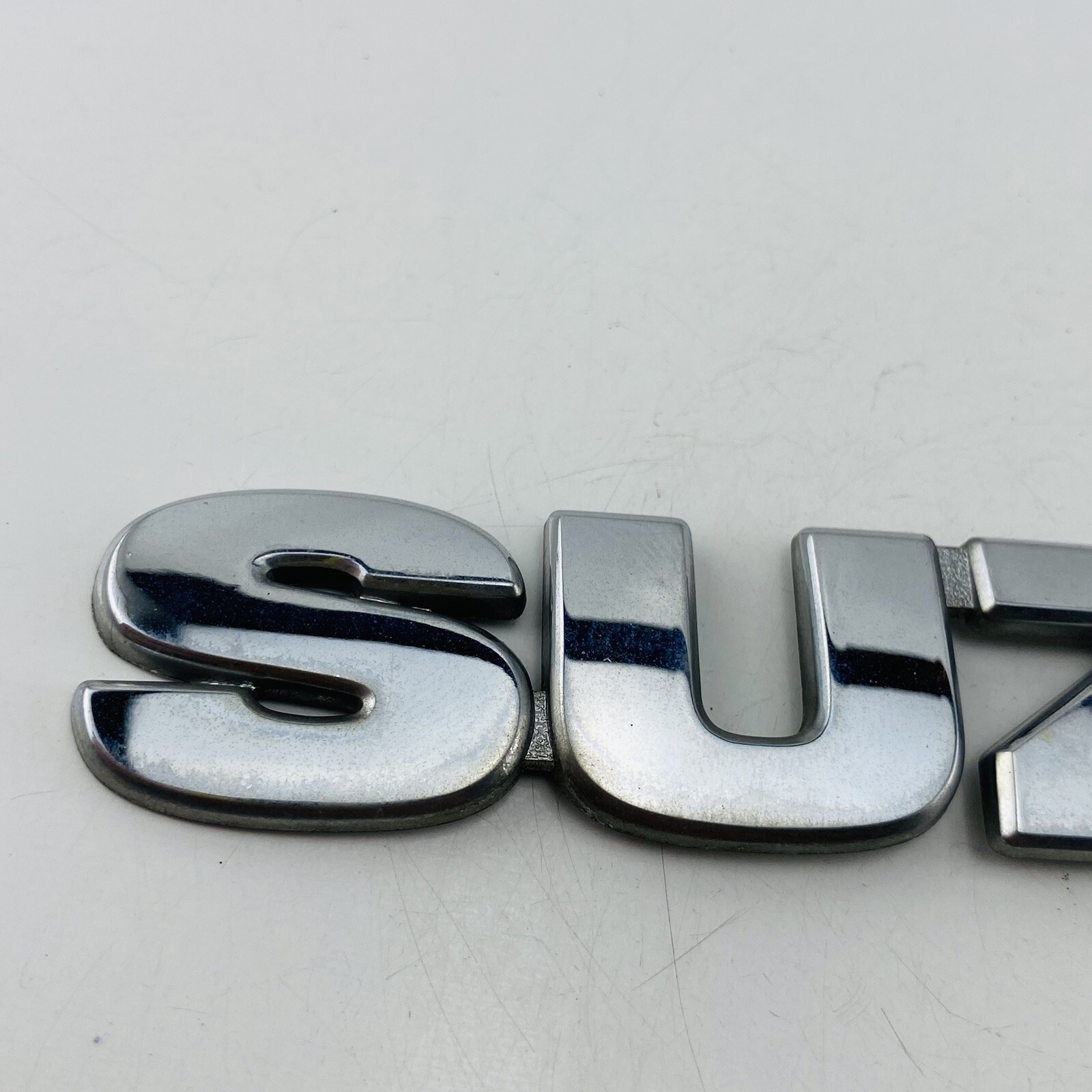 05 06 07 08 Suzuki Reno Emblem Logo Letters Badge Trunk Rear Chrome OEM ...