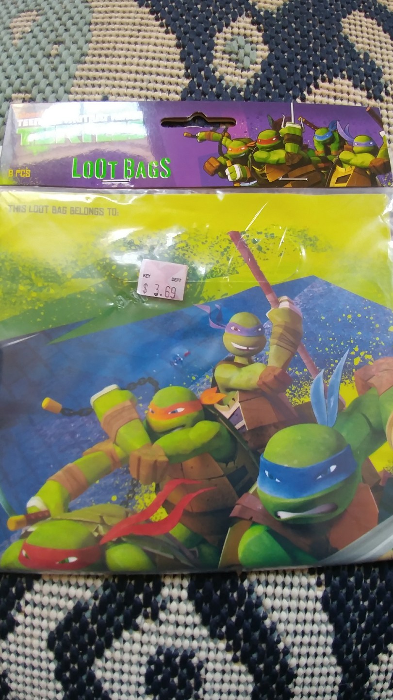 Teenage Mutant Ninja Turtles , Loot/Goody Bags | eBay