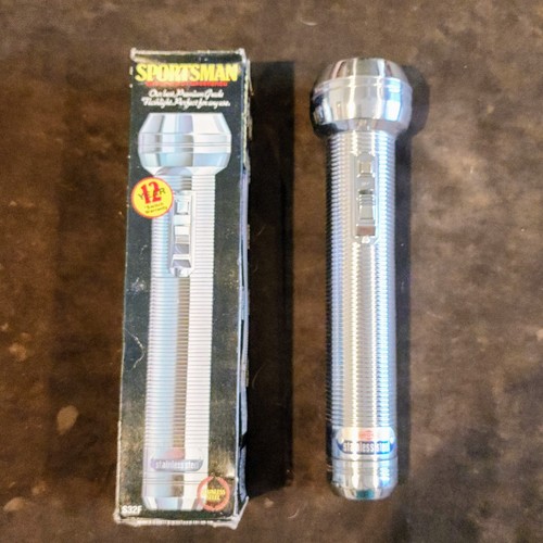 Vintage Rayovac Sportsman Flashlight With Original Box | eBay