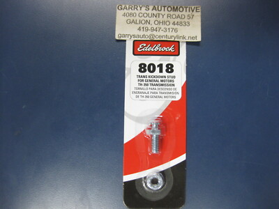 Edelbrock 8018 Transmission Kickdown Lever Stud 1/4 Throttle Stud ...